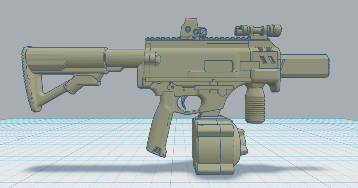 FGC9 for Dummy 13 Weapon 20 by Peter Ennist | Download free STL model ...