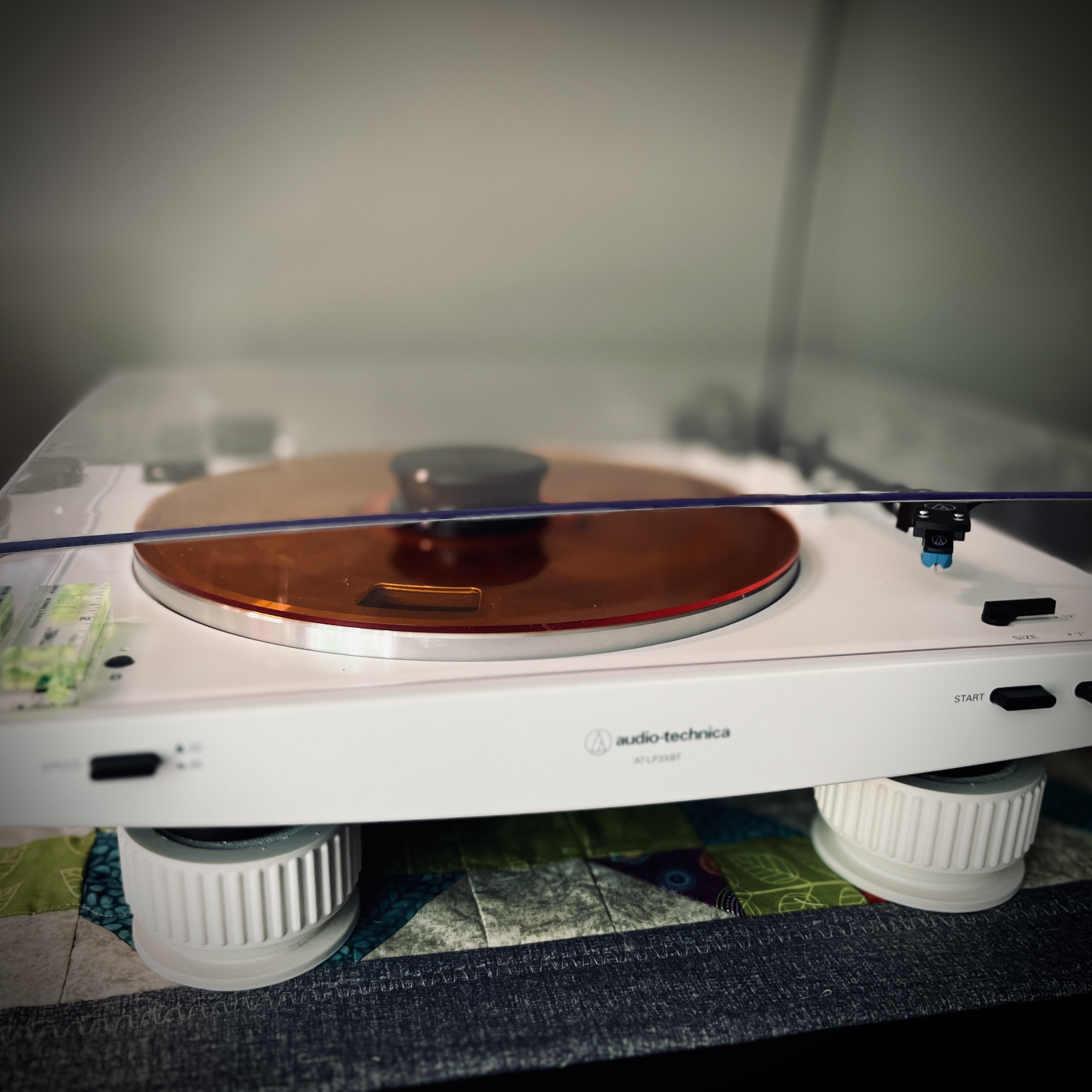 Threaded and height-adjustable turntable feet by Rawlus | Download free ...