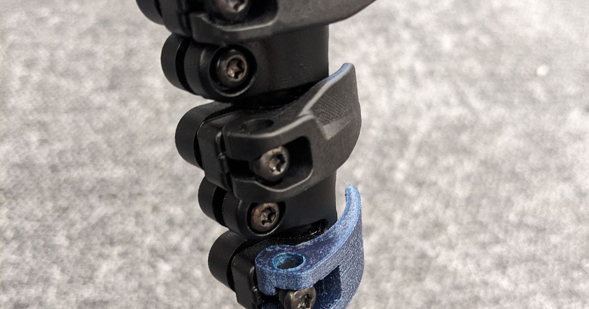 Tripod Leg Clamp (Manfrotto BeFree Advanced) by sphyk | Download free ...