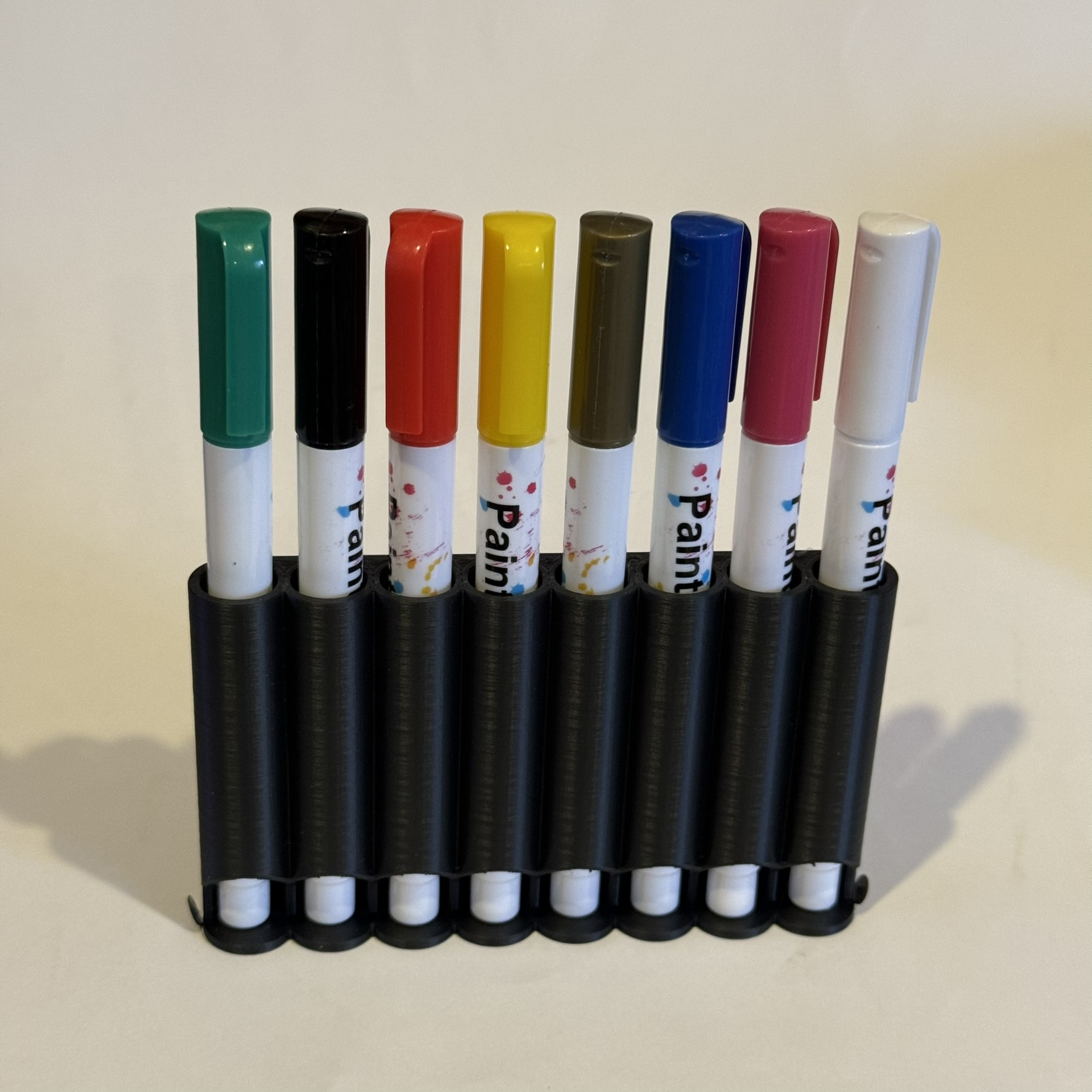 Paint Marker Rack by mscalora | Download free STL model | Printables.com