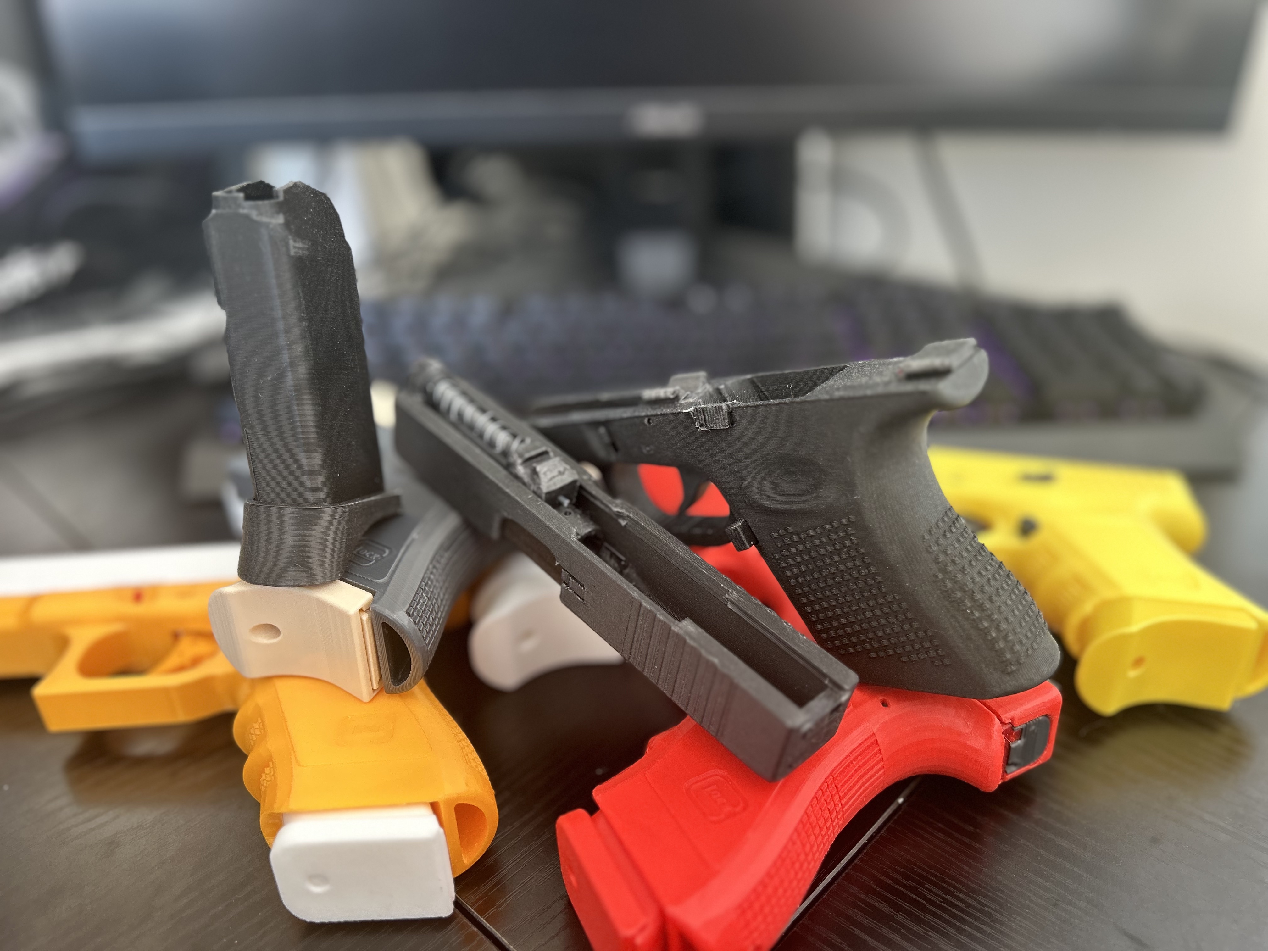 Subcompact prop pistol detachable slide & barrel for cosplay by iczfirz ...