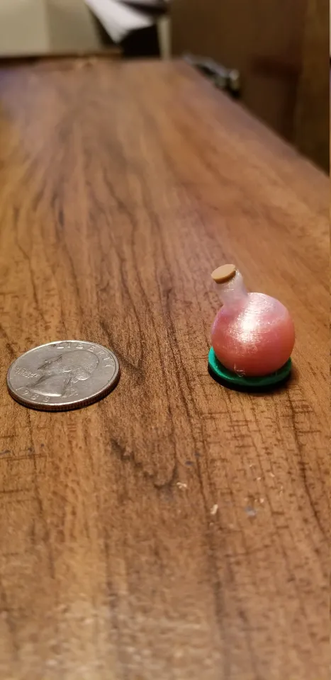 Health Potion Token by Sassy | Download free STL model | Printables.com