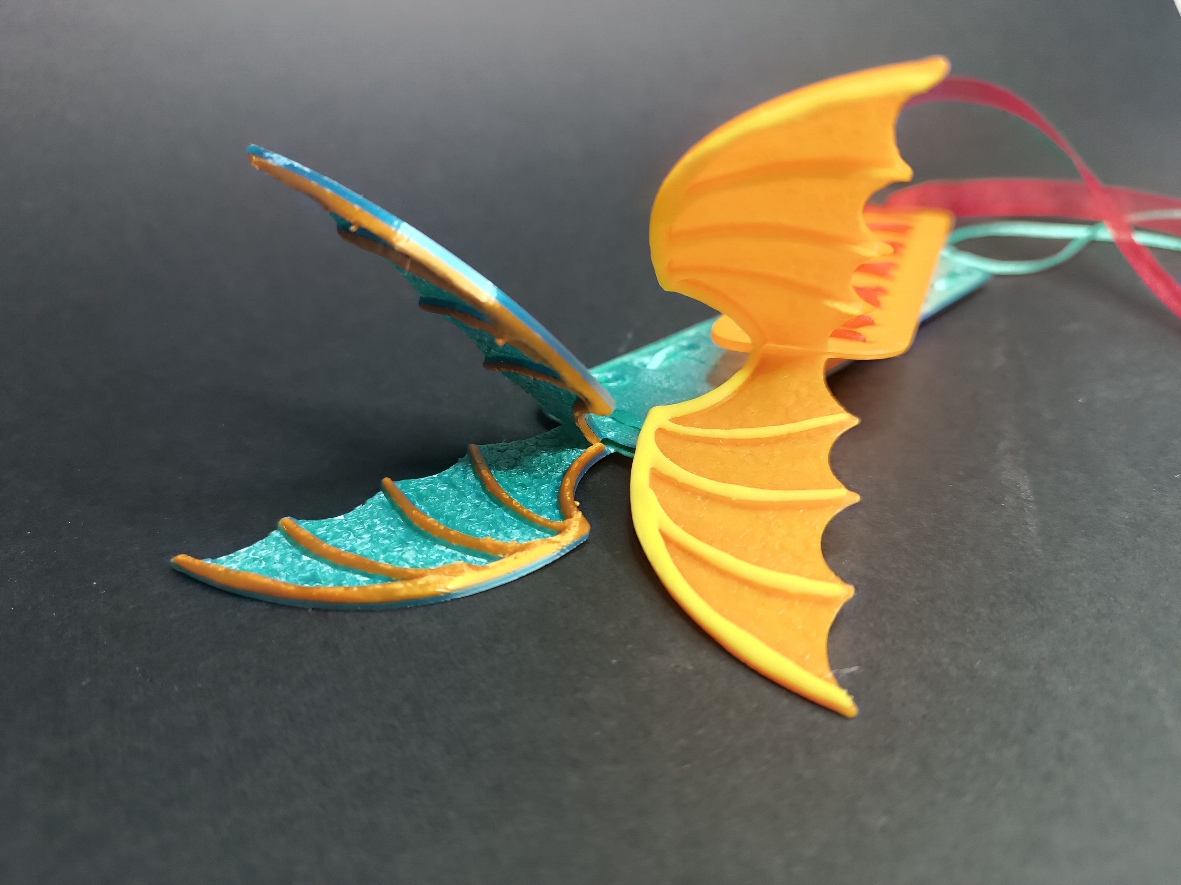 Dragon Wing Bookmark by Valeria Momo & Mattia | Download free STL model ...