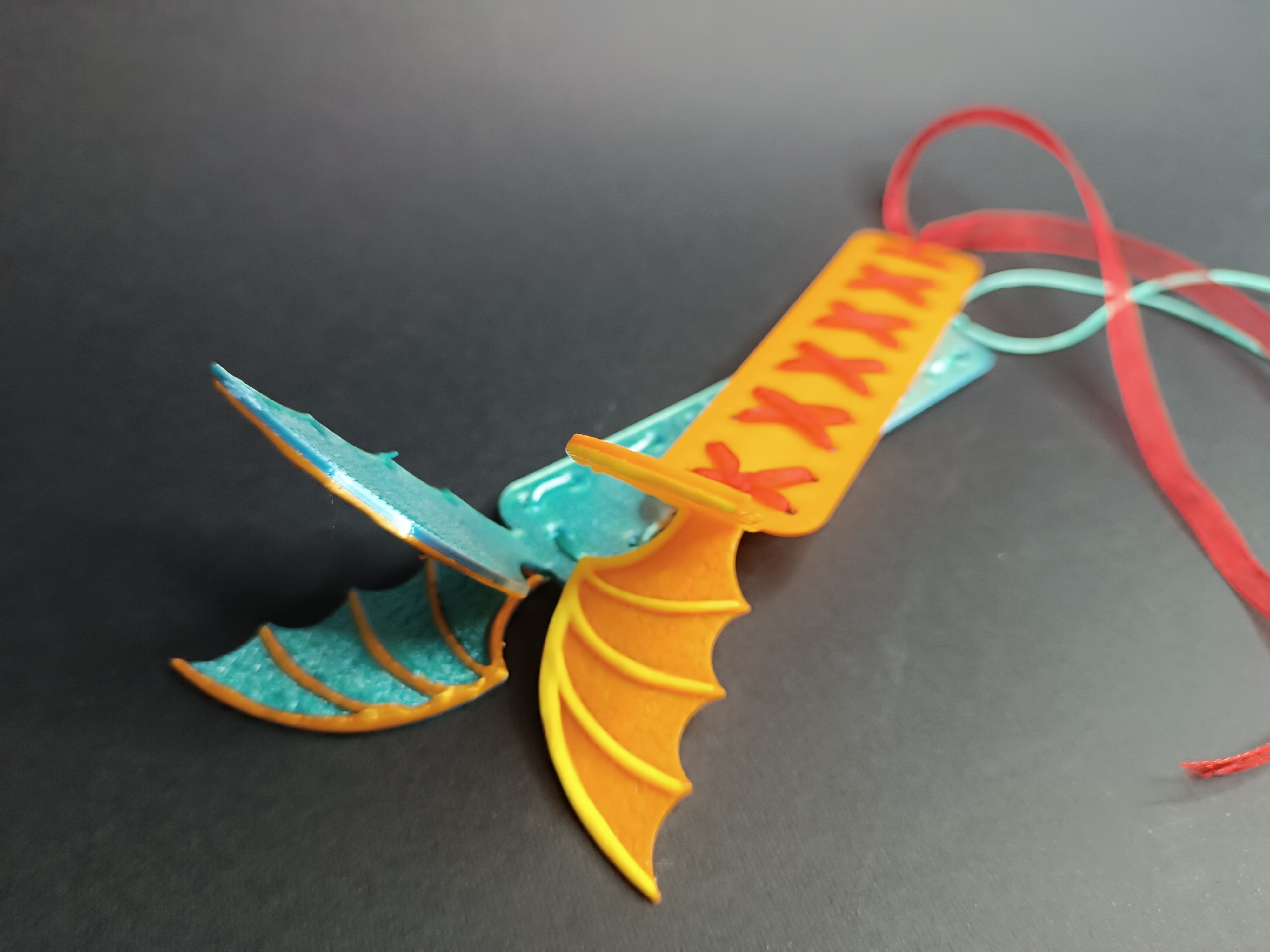 Dragon Wing Bookmark by Valeria Momo & Mattia | Download free STL model ...