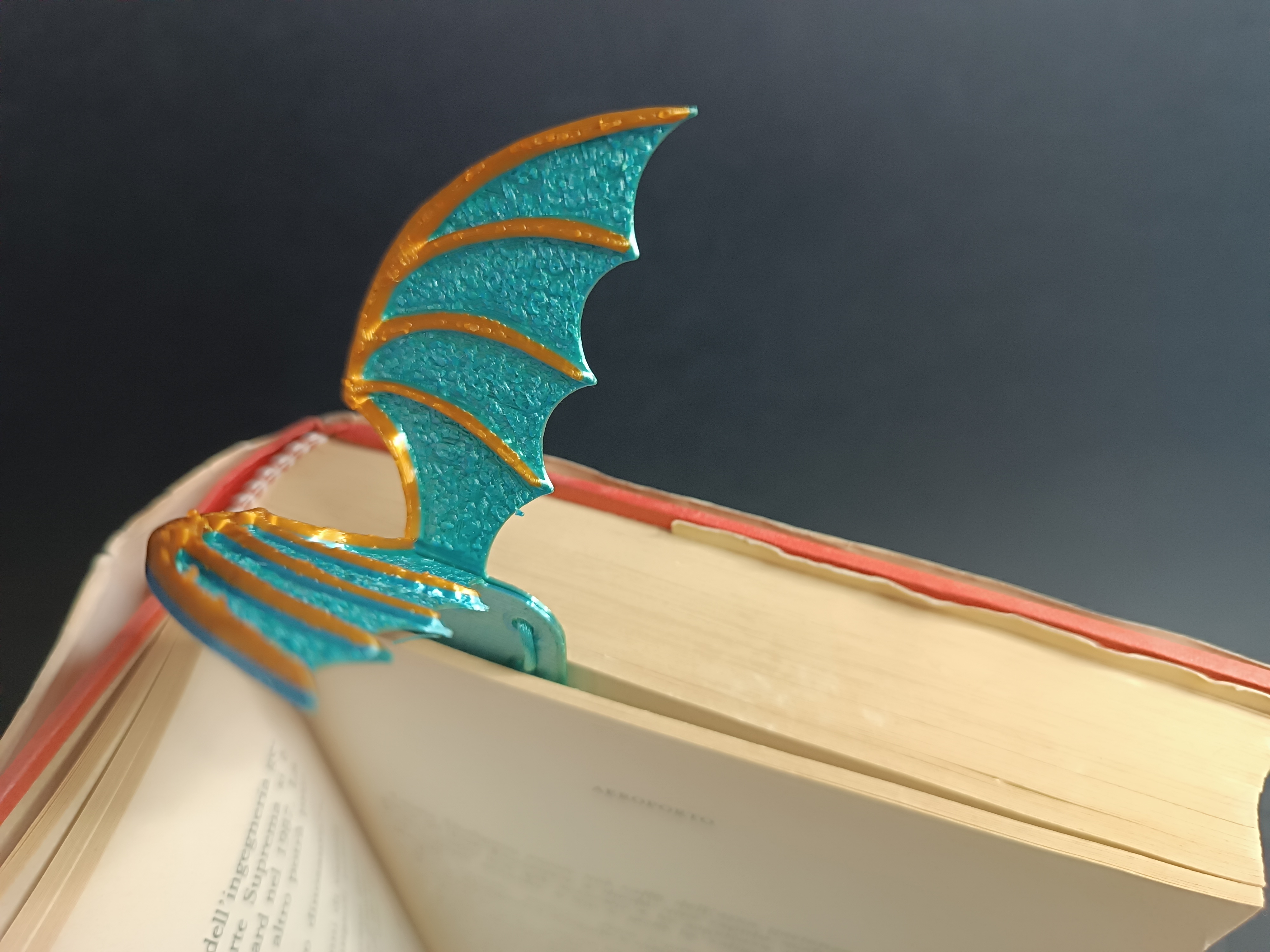 Dragon Wing Bookmark by Valeria Momo & Mattia | Download free STL model ...