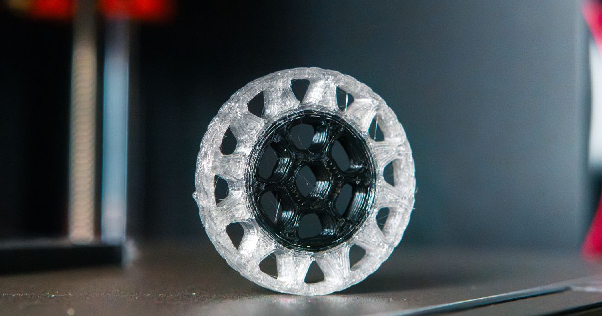 Multi Material Test Wheel by Ethan Habek | Download free STL model ...