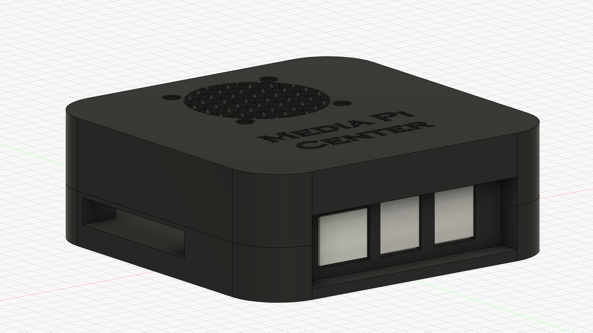 Media Center Styled Raspberry Pi 3B+ Case by MVLPGaming | Download free ...
