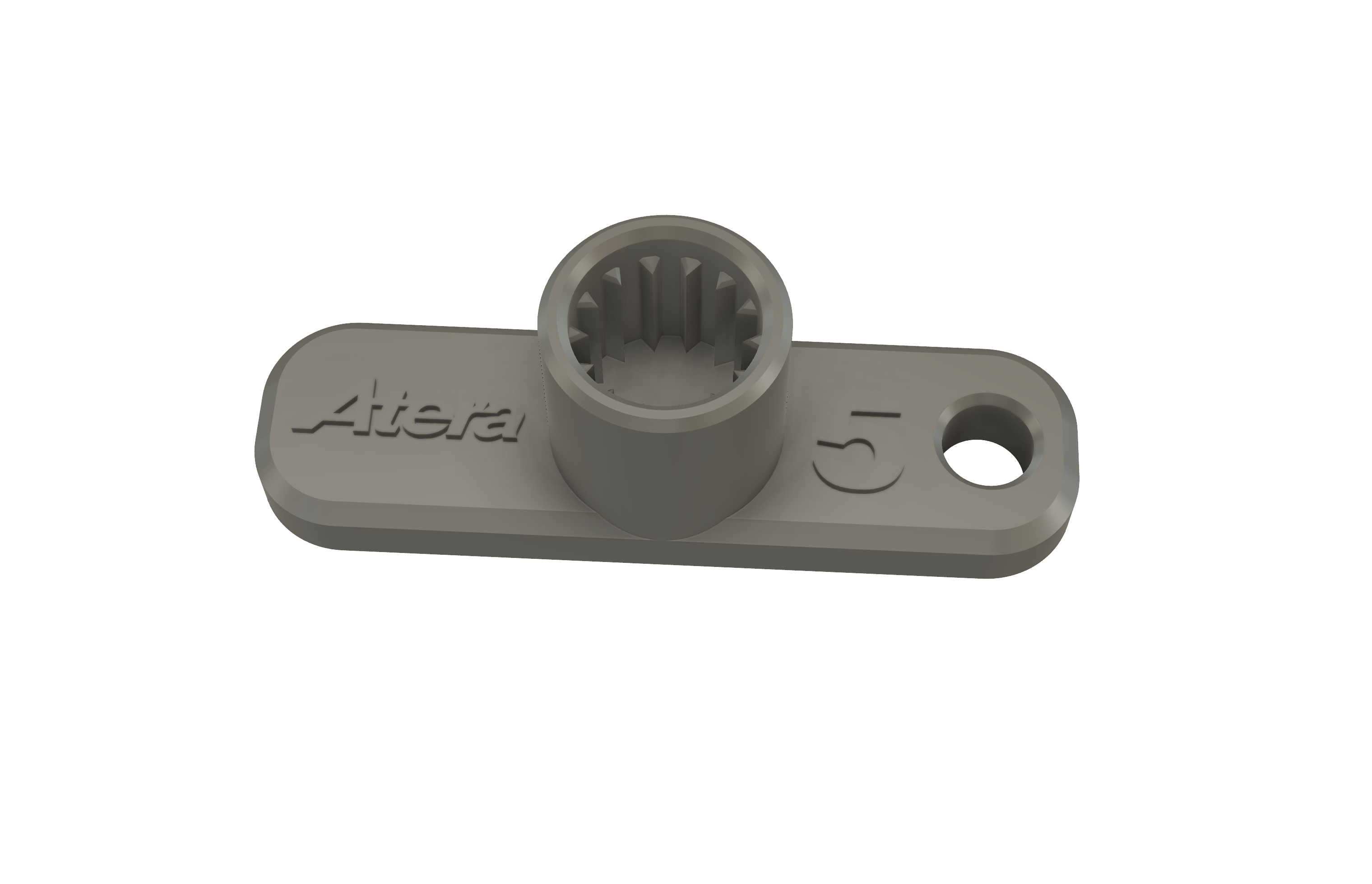 Atera Signo AS roof bar multitooth key - code 5 by DH | Download free ...