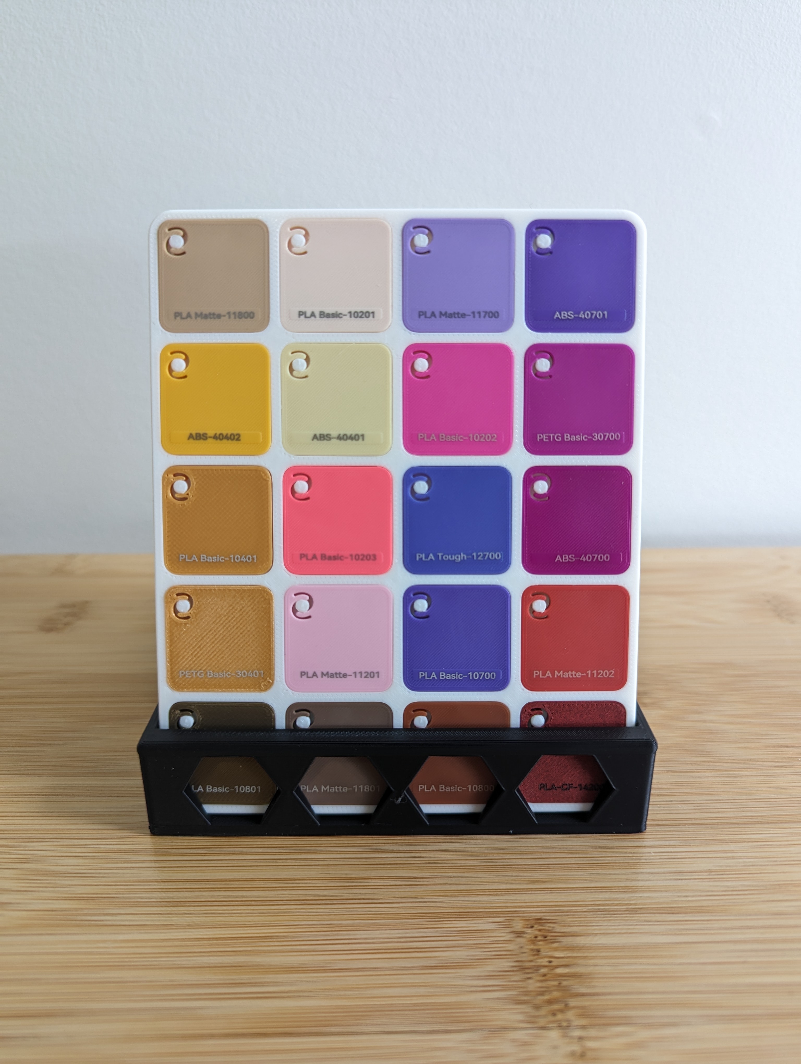 Swatch Plate Holder (8 slots) by aop | Download free STL model ...