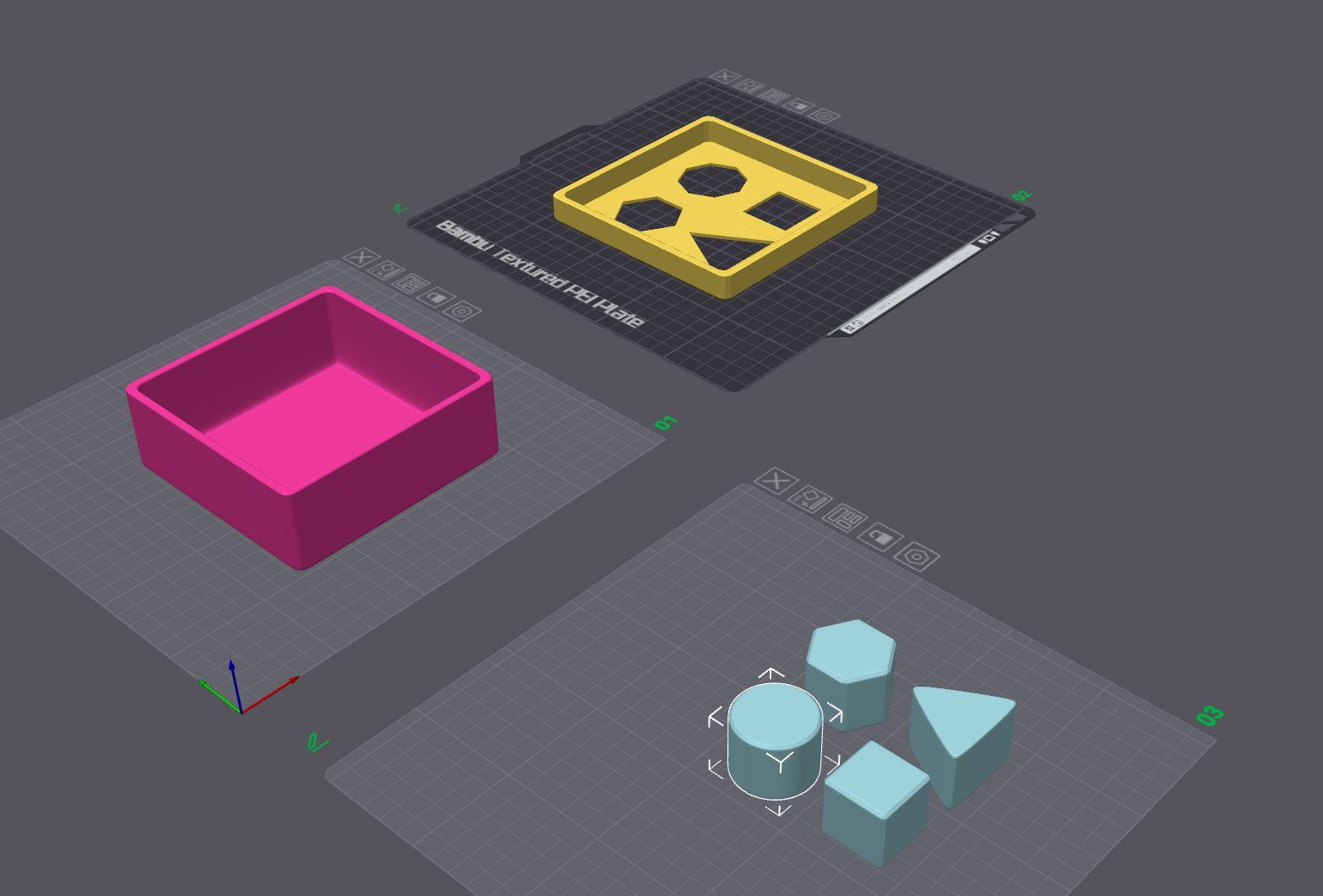 Simple Shape Box by AuxArc | Download free STL model | Printables.com