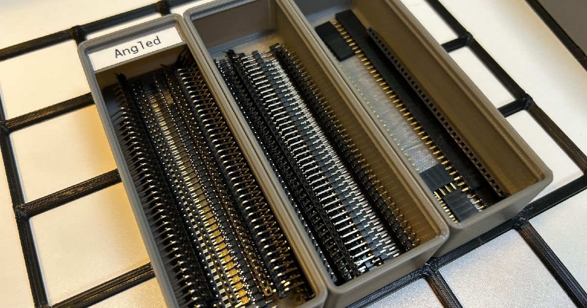 Gridfinity Flat Bottom Bins Optimized da Maker51 | Scarica il modello ...