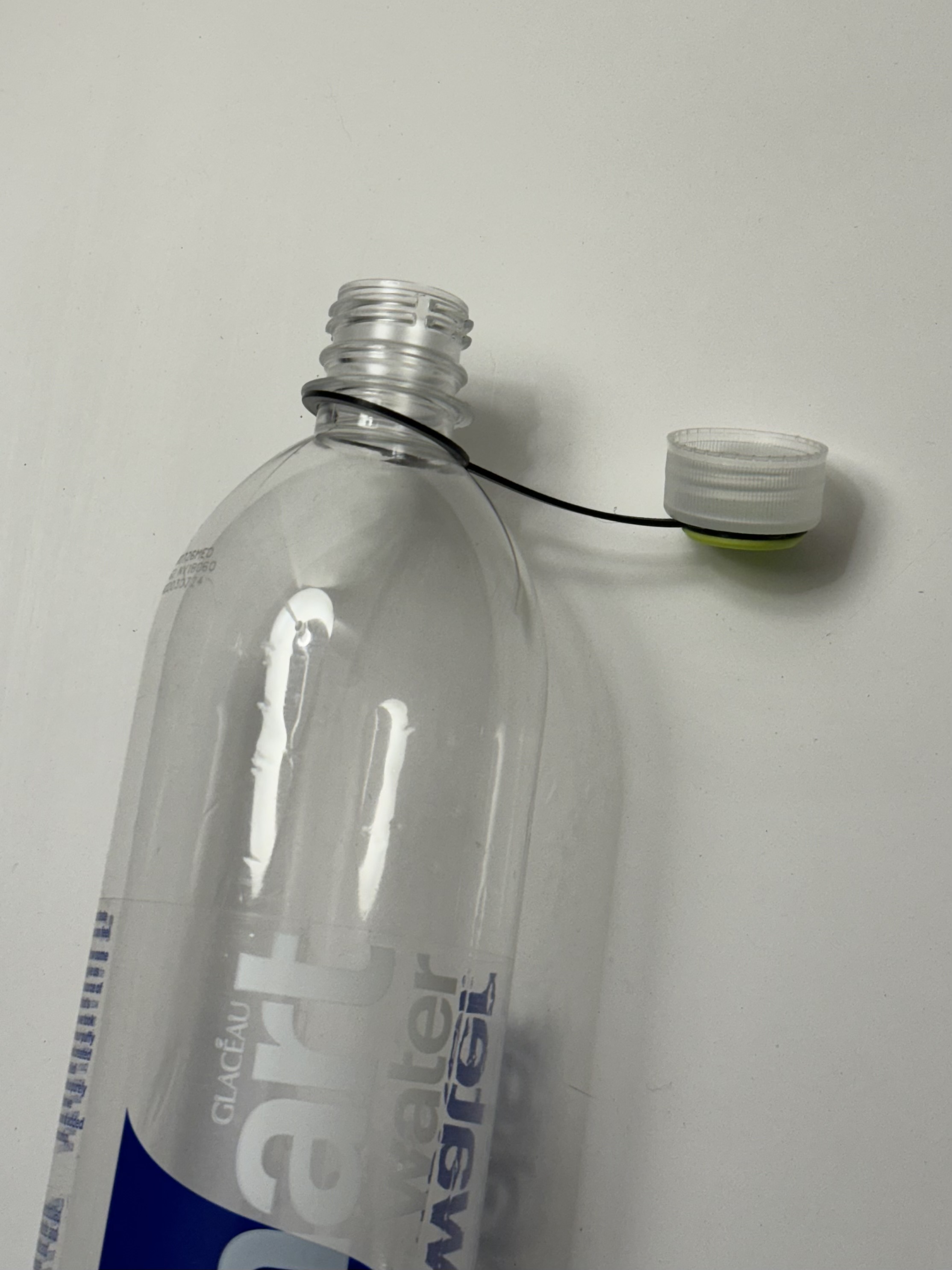 Cap Keeper - Smart Water Bottle by bjamdesign | Download free STL model ...