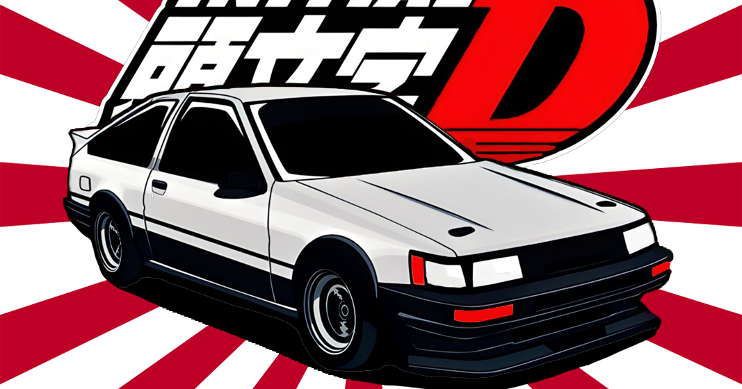 [HueForge] Initial D - Levin AE86 (With frame) by Arash68 | Download ...