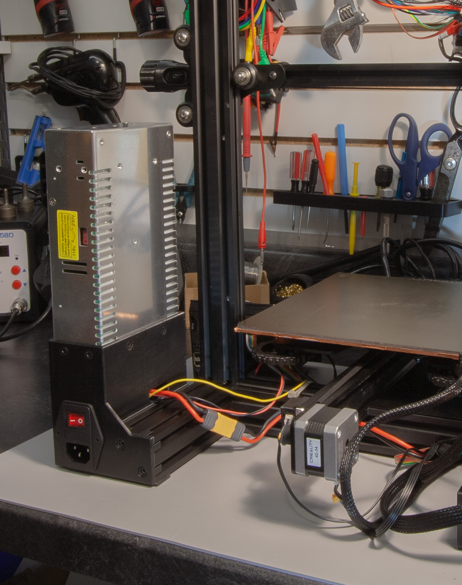 PSU Relocation Bracket and Relay Enclosure for Ender 3 Printers by ...