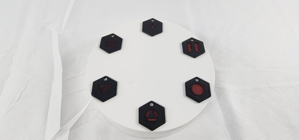 SIGNALIS Plate Keychains by Silver Harmony Studios | Download free STL ...