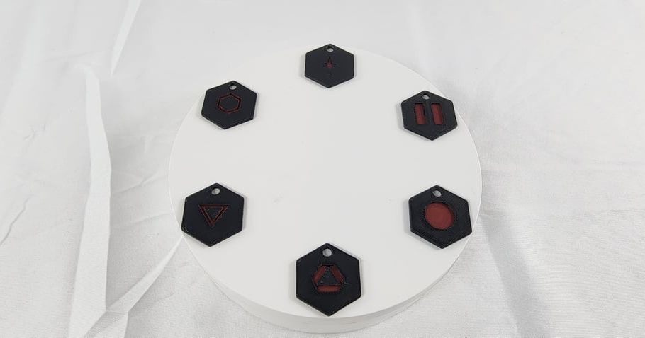 SIGNALIS Plate Keychains by Silver Harmony Studios | Download free STL ...