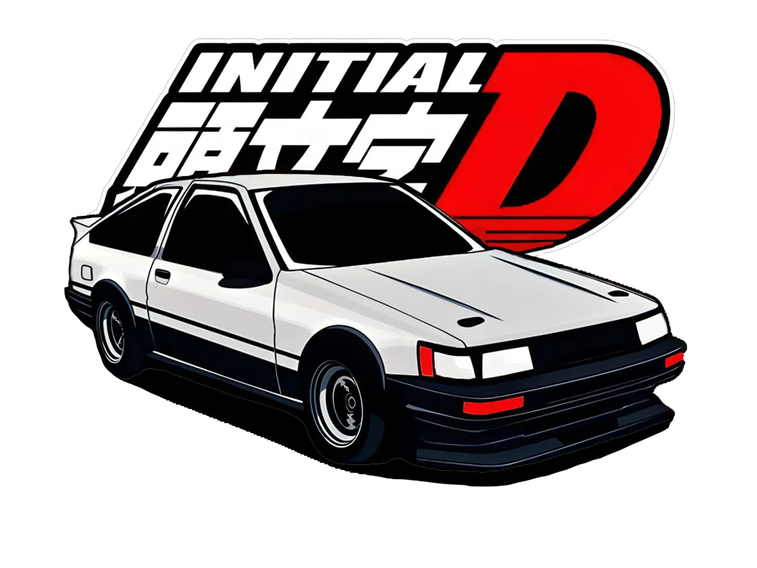 [HueForge] Initial D - Levin AE86 by Arash68 | Download free STL model ...