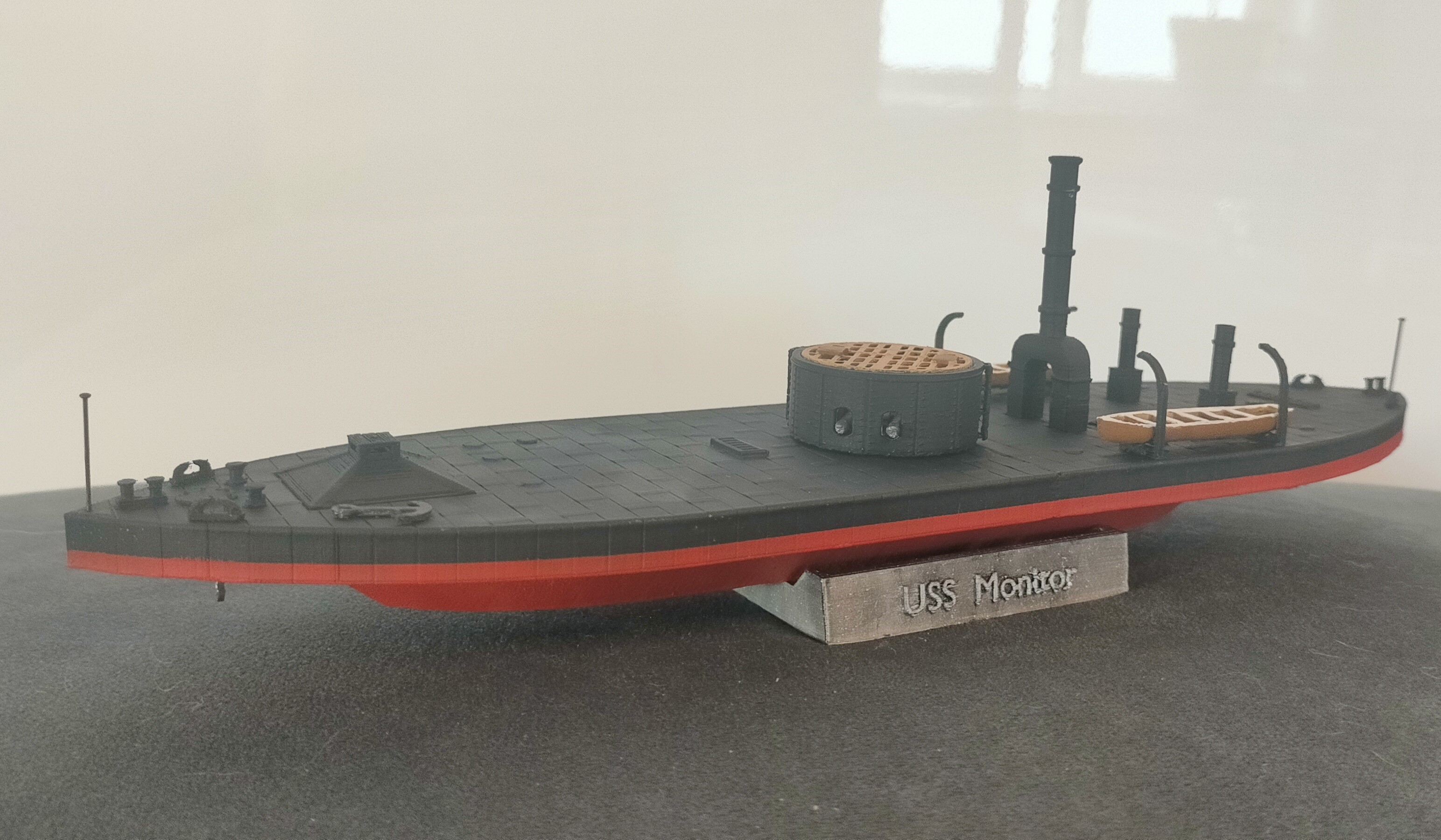 USS Monitor by shvili | Download free STL model | Printables.com