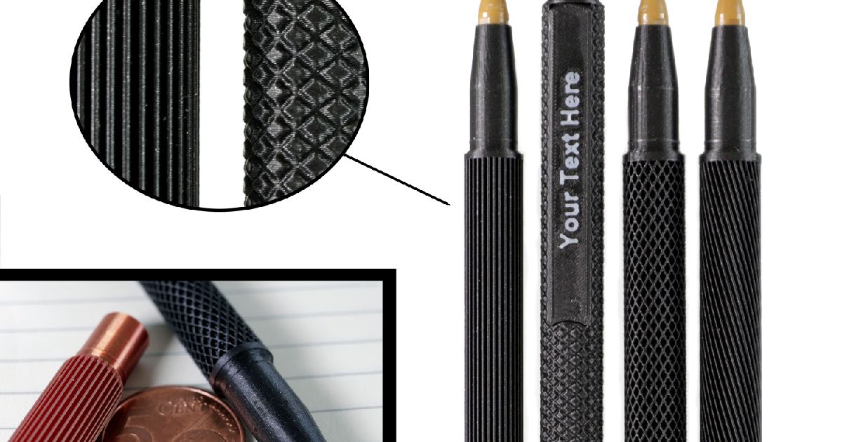 Customizable pens with ultra-fine textures for 0.2mm and 0.4mm Nozzles ...