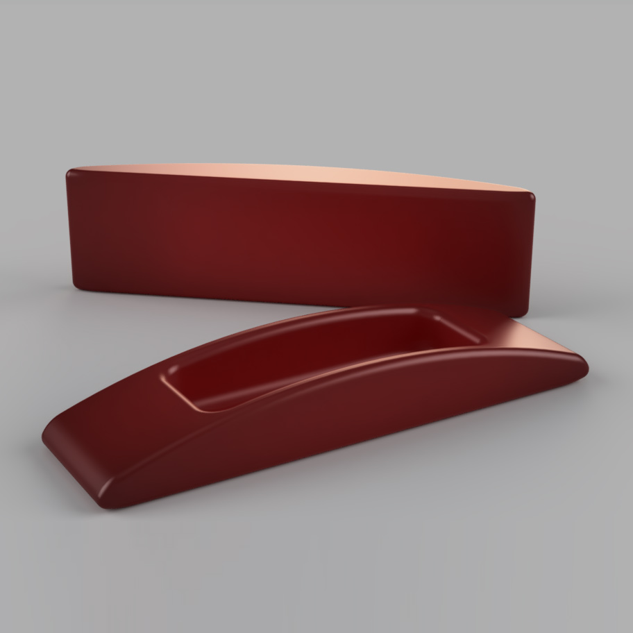 Acrylic Cover Handles by Squeemeister | Download free STL model ...