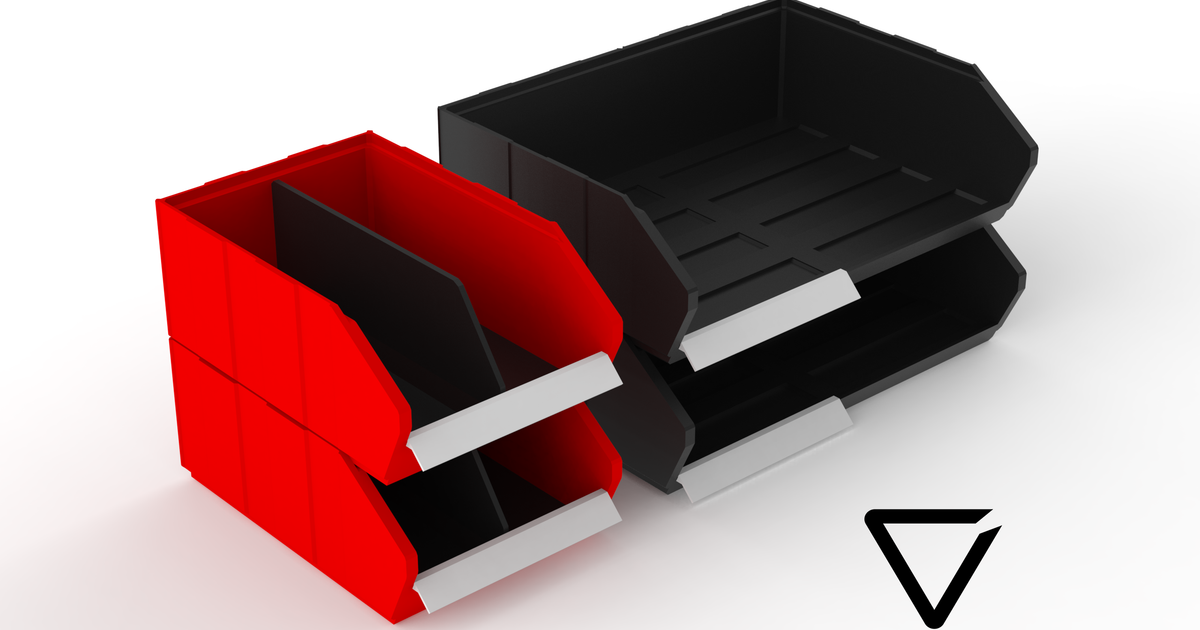 Stackable Storage V3 by VIRTUAL DESIGN | Download free STL model ...