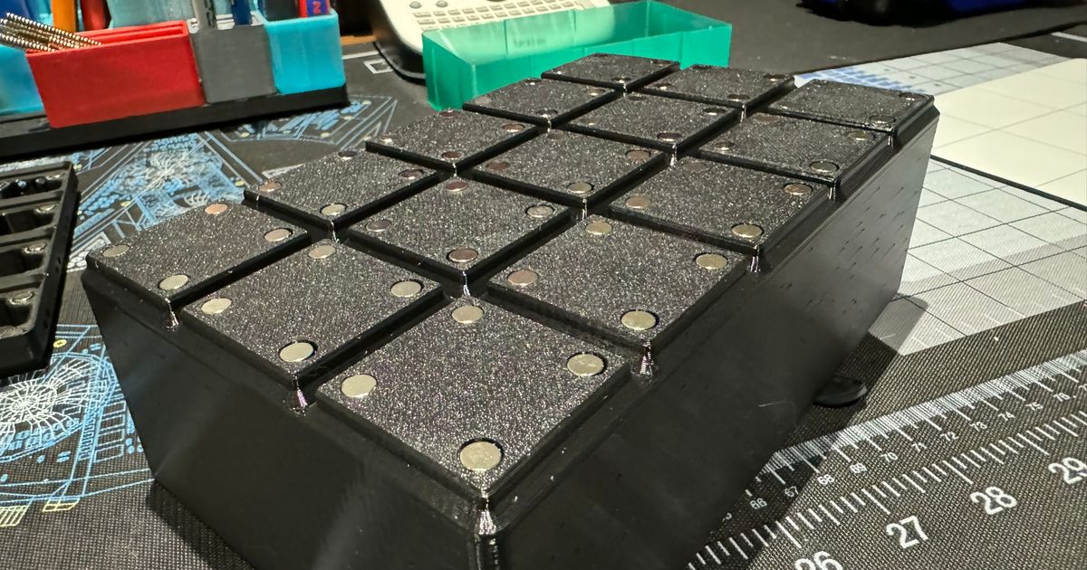 Gridfinity Glove Dispenser - Proper Magnet Size by martona | Download ...