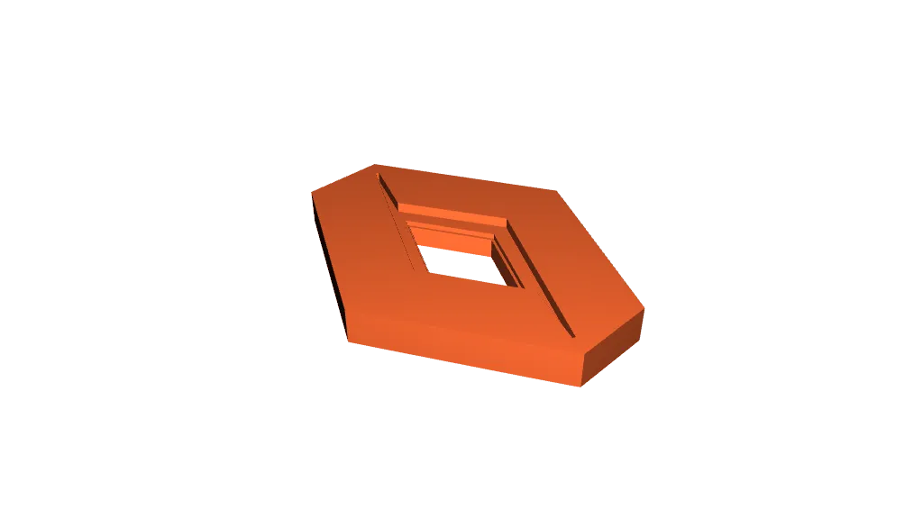 Renault (ancien) Logo by Lysandrek | Download free STL model ...