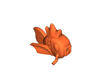 Magikarp - Pokemon - No Support by Hildi3D | Download free STL model ...