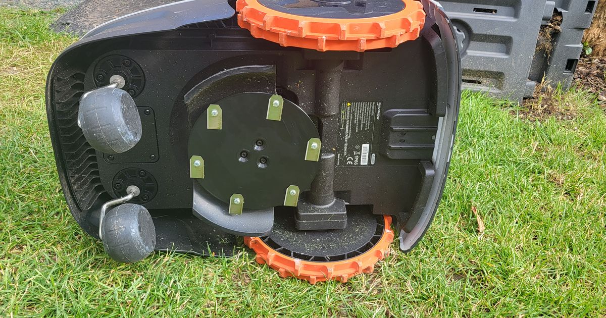 Segway Navimow i105e Messerteller für 6 Klingen und + 2cm Schnittbreite ...