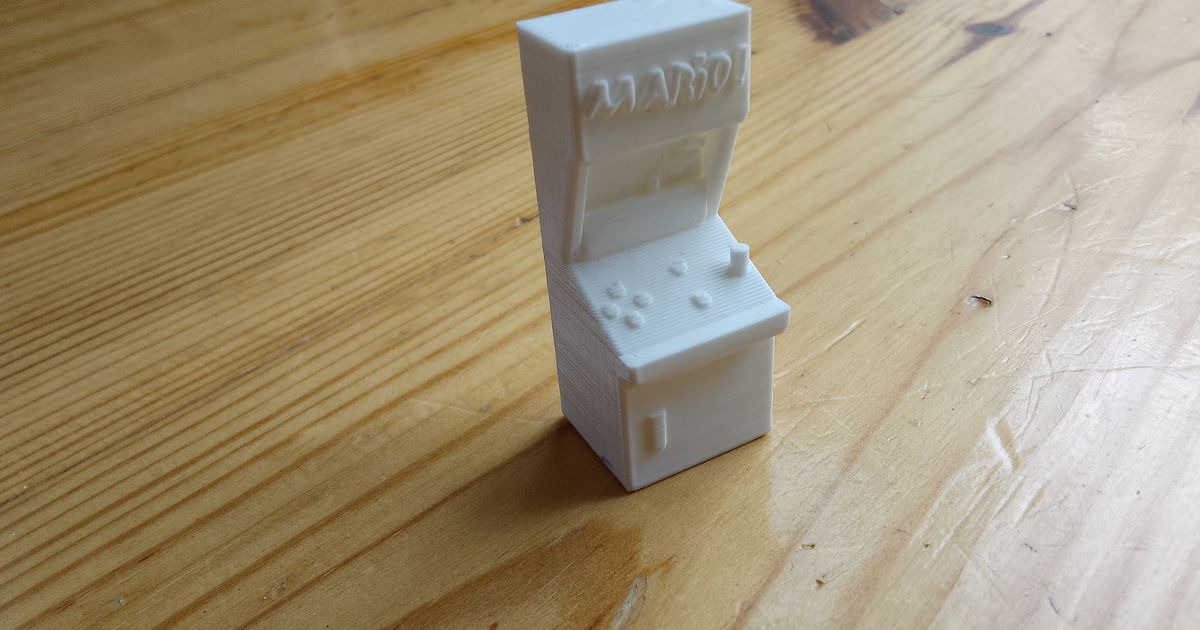 Machine game Mario!!! by kubandt | Download free STL model | Printables.com