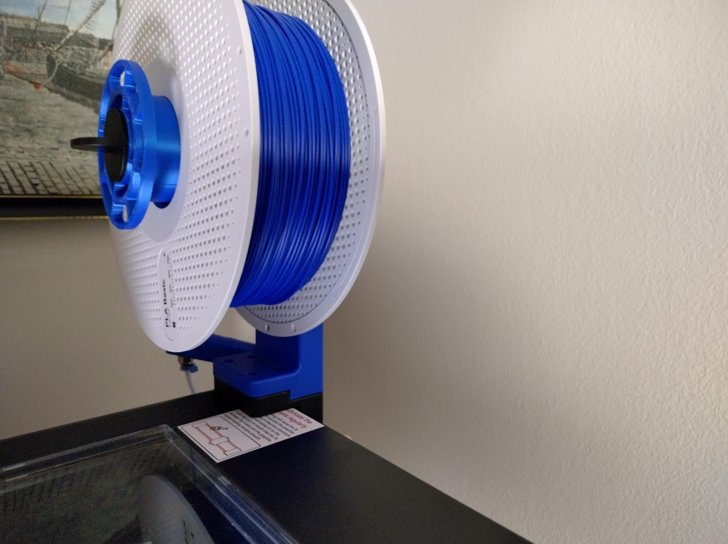 QIDI Q1 Pro - vertical spool holder alternate design of top element to guide filament by ...