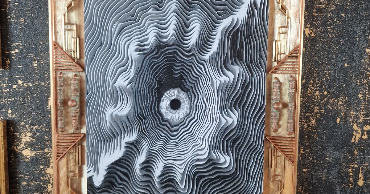 Hueforge Cover - Optical Illusion for MOD Panel by KAIZENsational ...