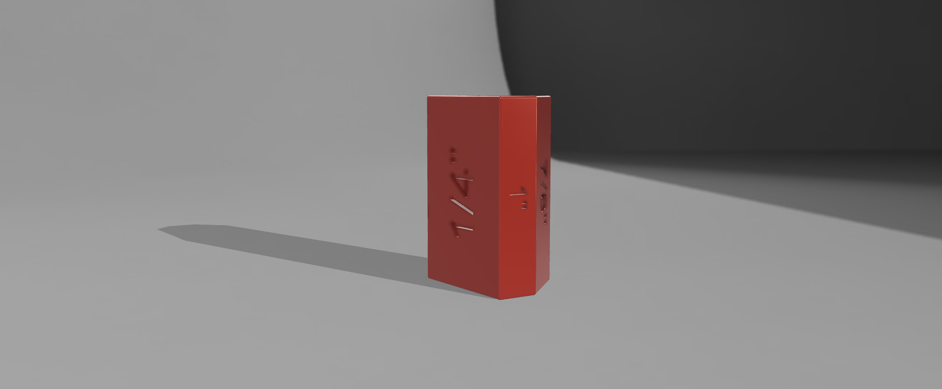 Scribe Block for lead pencil .9mm by Tthomas885 | Download free STL ...