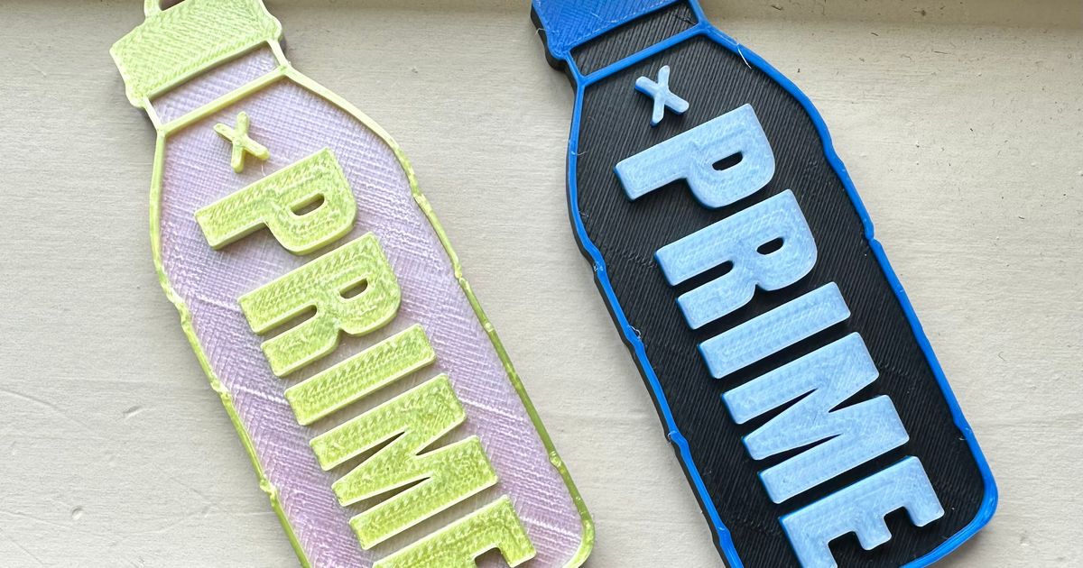 Prime Keychain by MKLand | Download free STL model | Printables.com