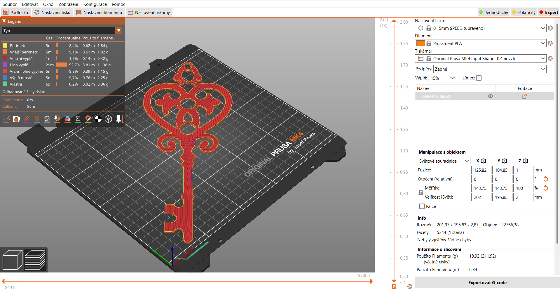 Skeleton key by Nina Máčová | Download free STL model | Printables.com