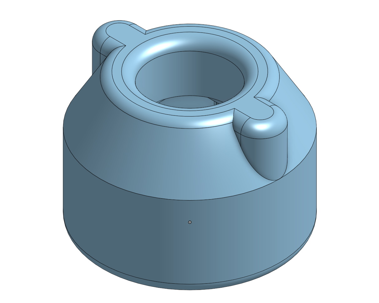 Parametric toolless furniture nut by NotSwedishBacon | Download free ...