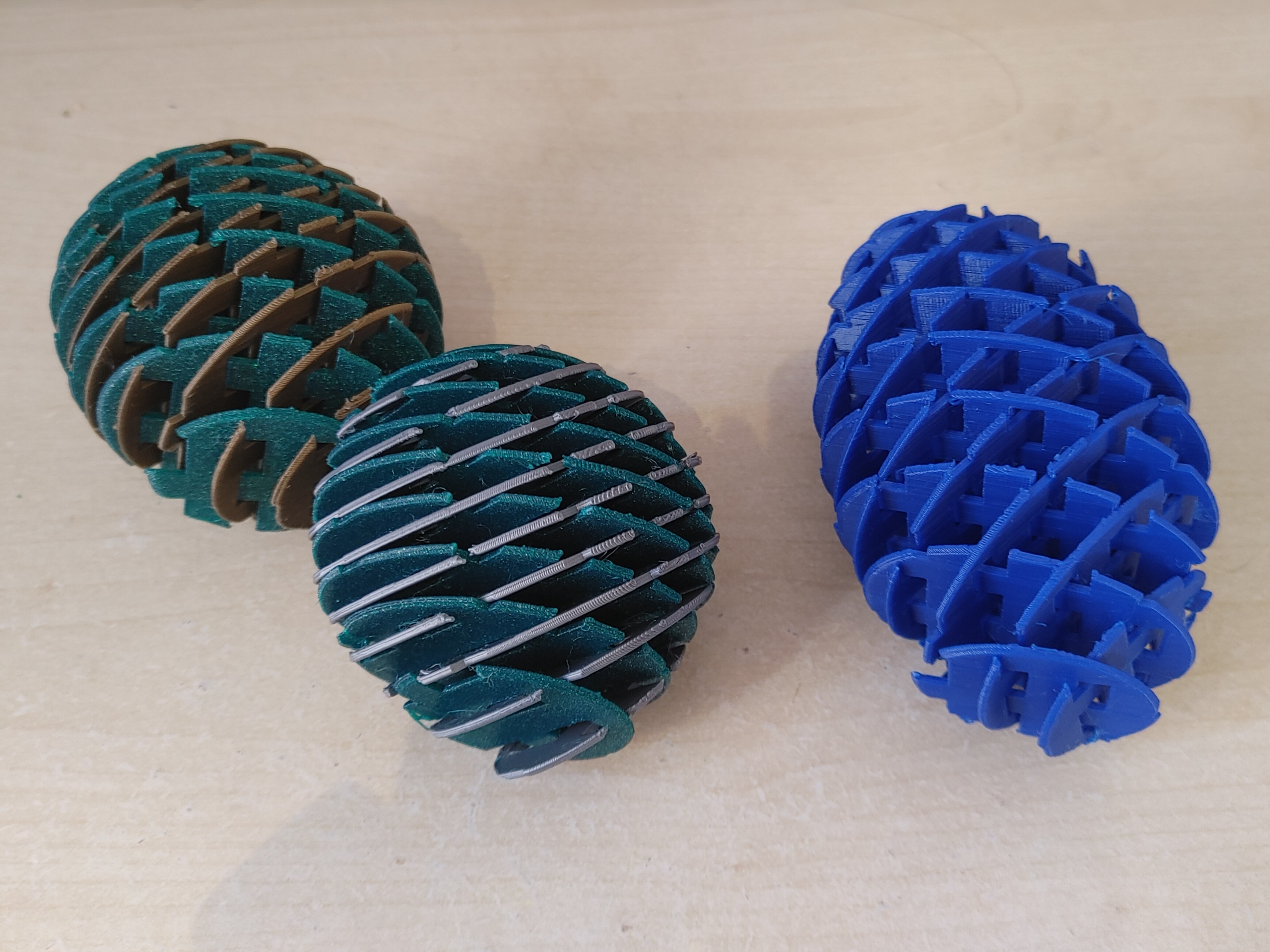 Fidget Ball (75mm dia) by Purplecraft | Download free STL model ...