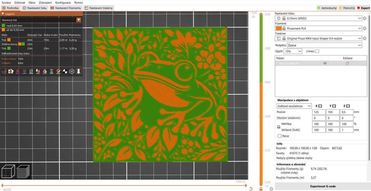 Coaster: Frog 1 by Nina Máčová | Download free STL model | Printables.com