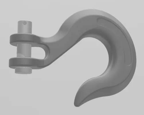 Slip hook with clevis by B3dprint | Download free STL model ...