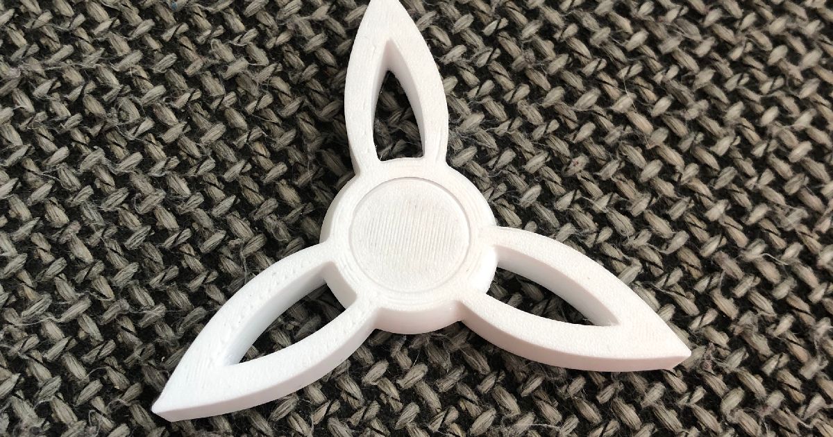 Fidget Spinner {PRINT IN PLACE} by SnHanz | Download free STL model ...