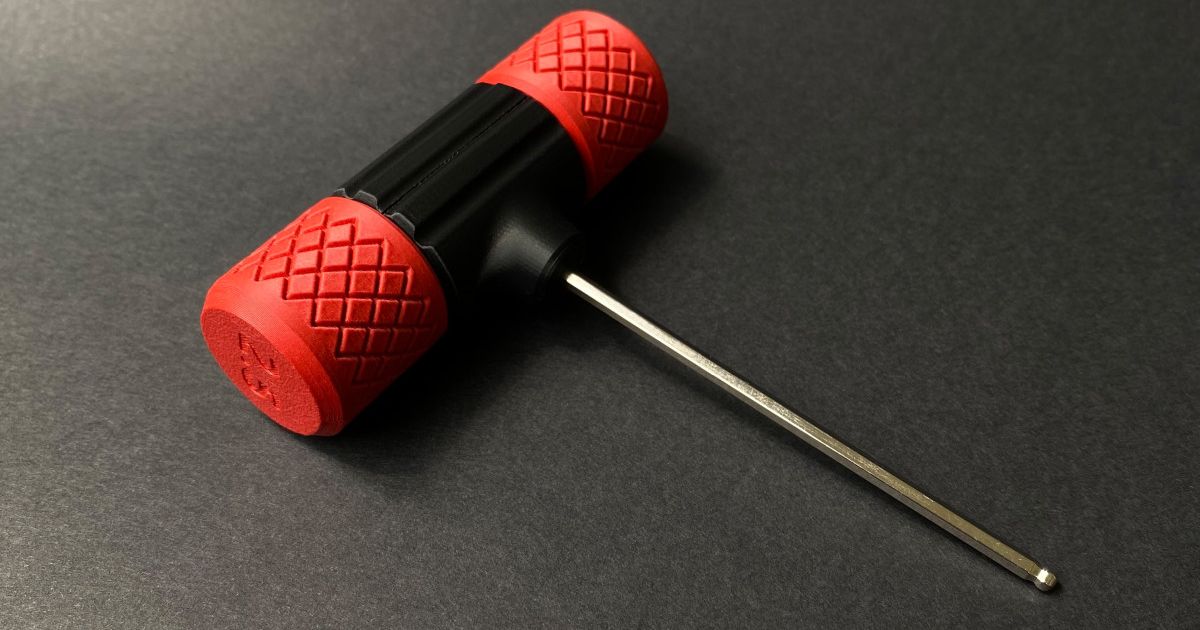 Yet another allen key T-handle by georgmierau | Download free STL model ...