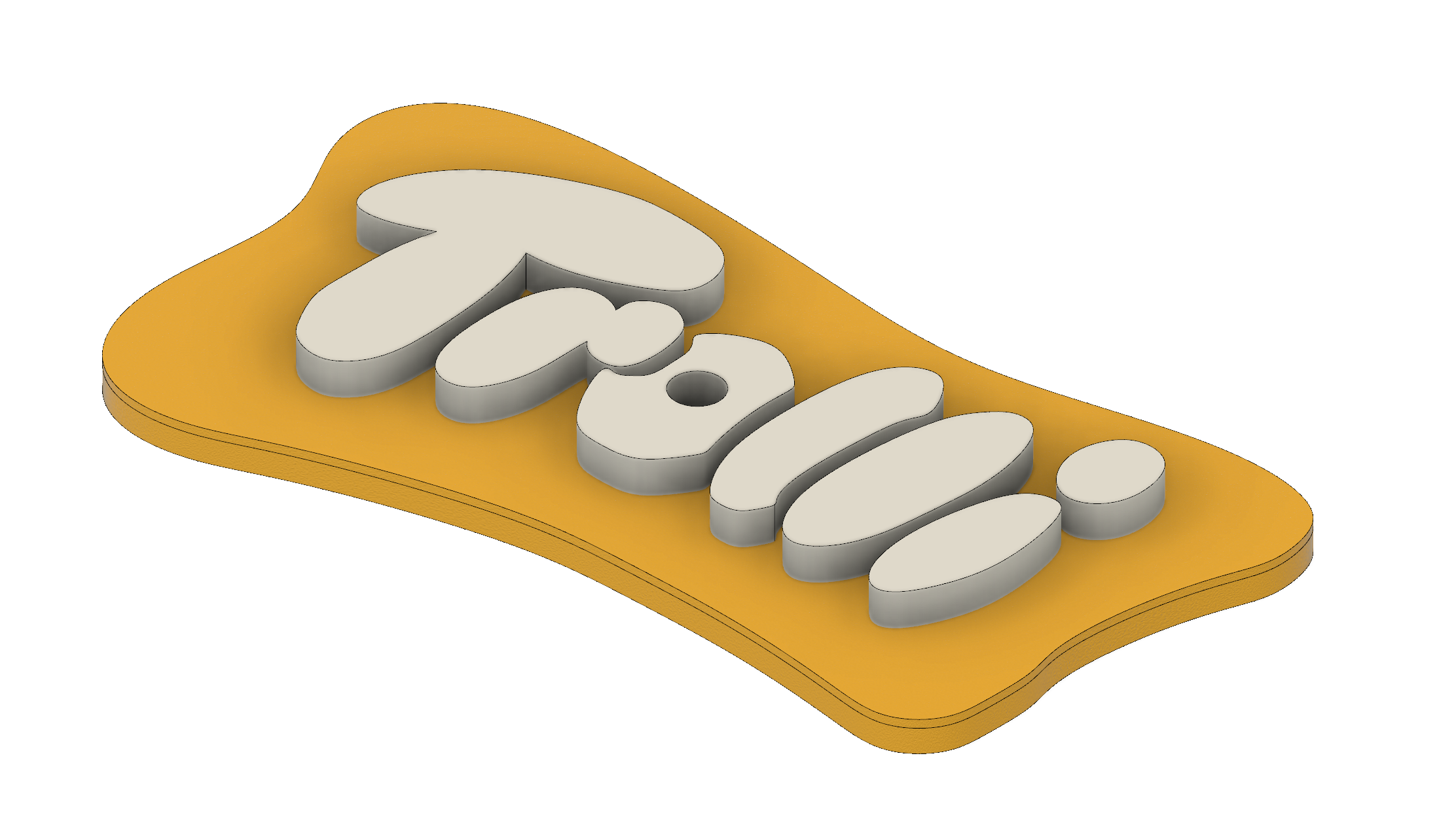 Trolli logo por Tin | Descargar modelo STL gratuito | Printables.com