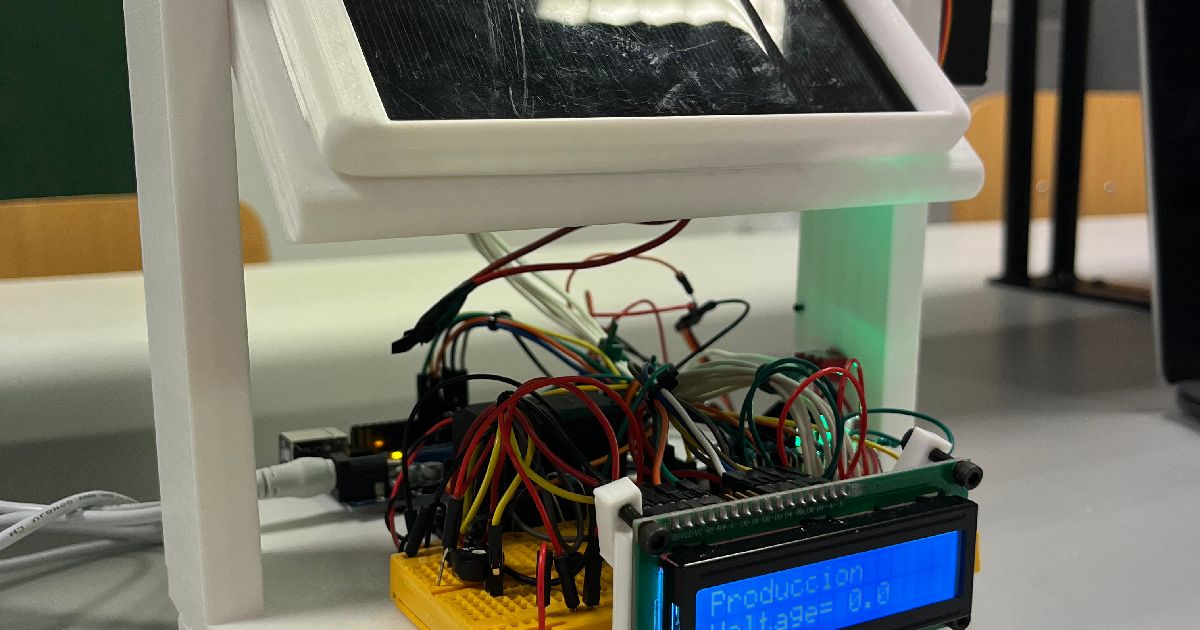 Sun Follower - Helianthus by CubeBox391 | Download free STL model ...