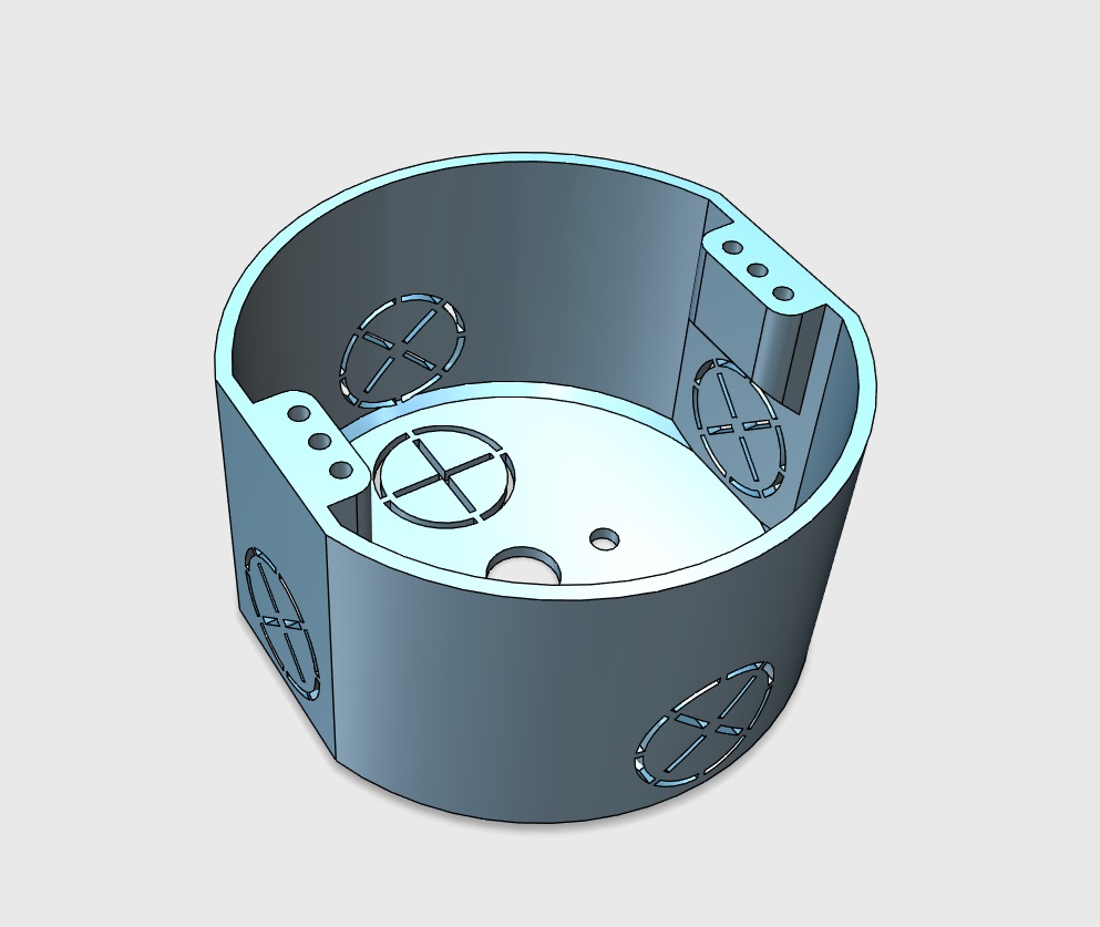 Junction box flush mounted Built-in wall electric by kisik20 | Download ...