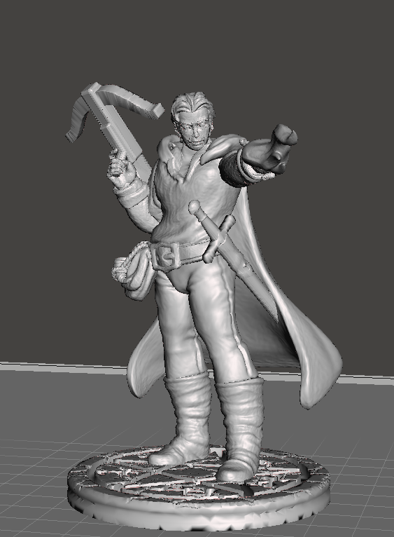 Human Warlock with Crossbow by DM WildBill | Download free STL model ...