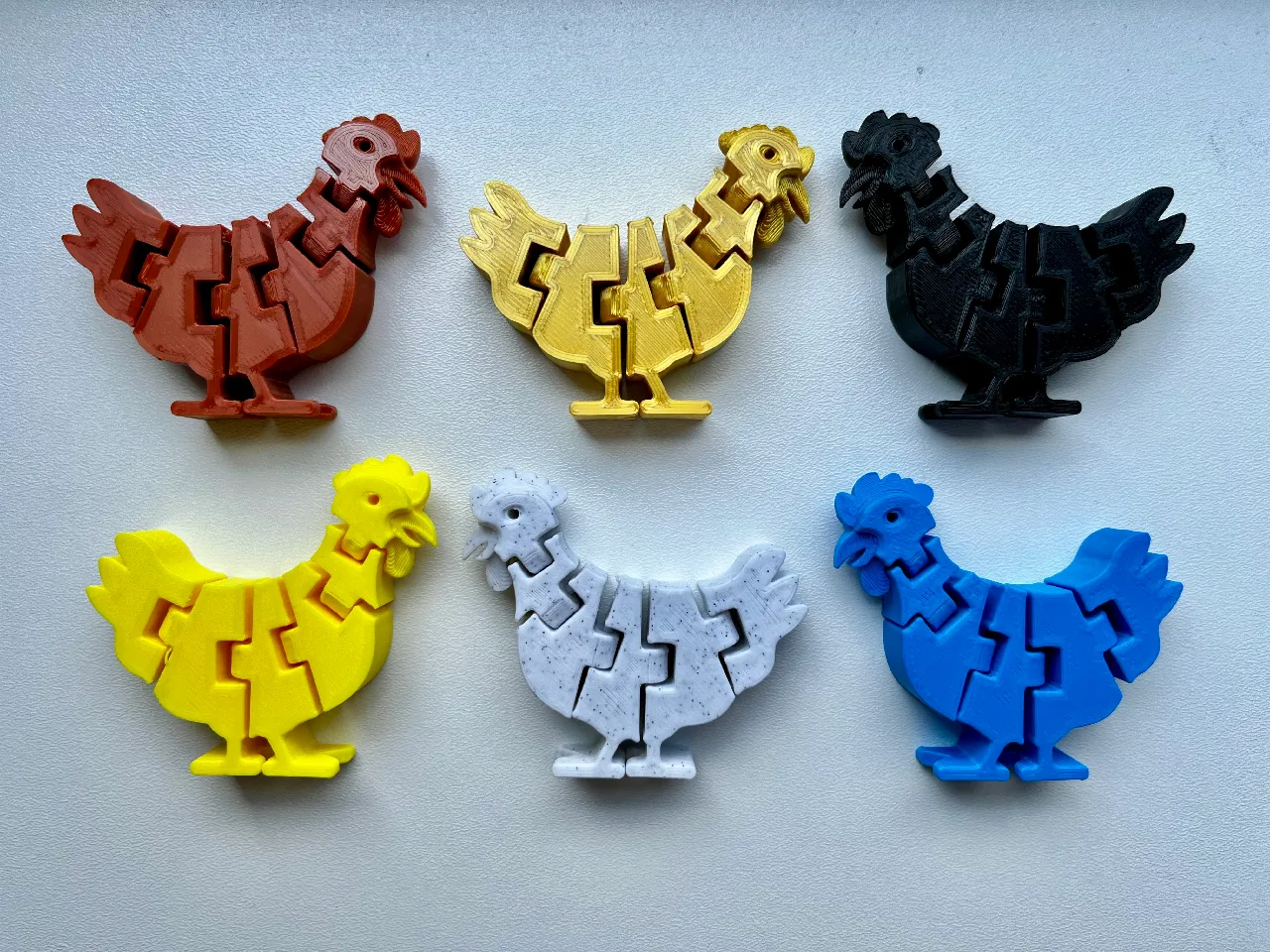 Flexi Chicken - Bslepička Koko by Buchtomil | Download free STL model ...
