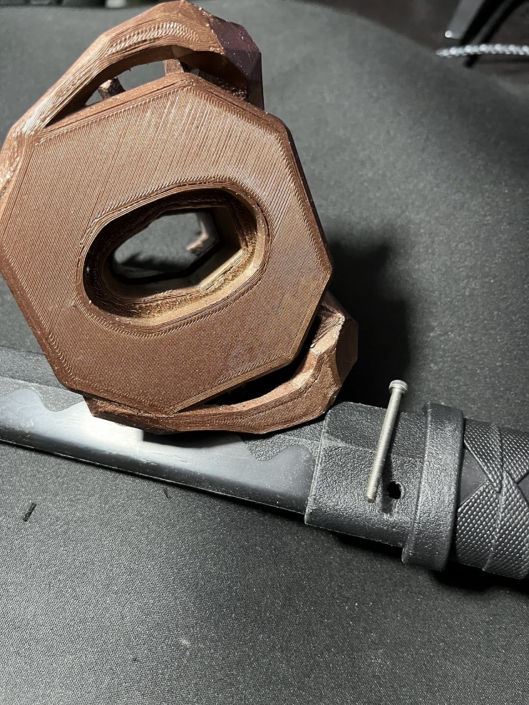 Bokken Dragon Head Guard by Micklen | Download free STL model ...