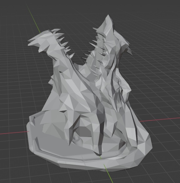 Bokken Dragon Head Guard by Micklen | Download free STL model ...