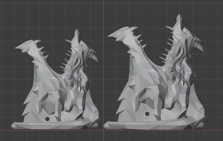 Bokken Dragon Head Guard by Micklen | Download free STL model ...