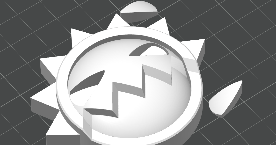 Kogarashi Badge from Kamen no Maid Guy by Velent | Download free STL ...